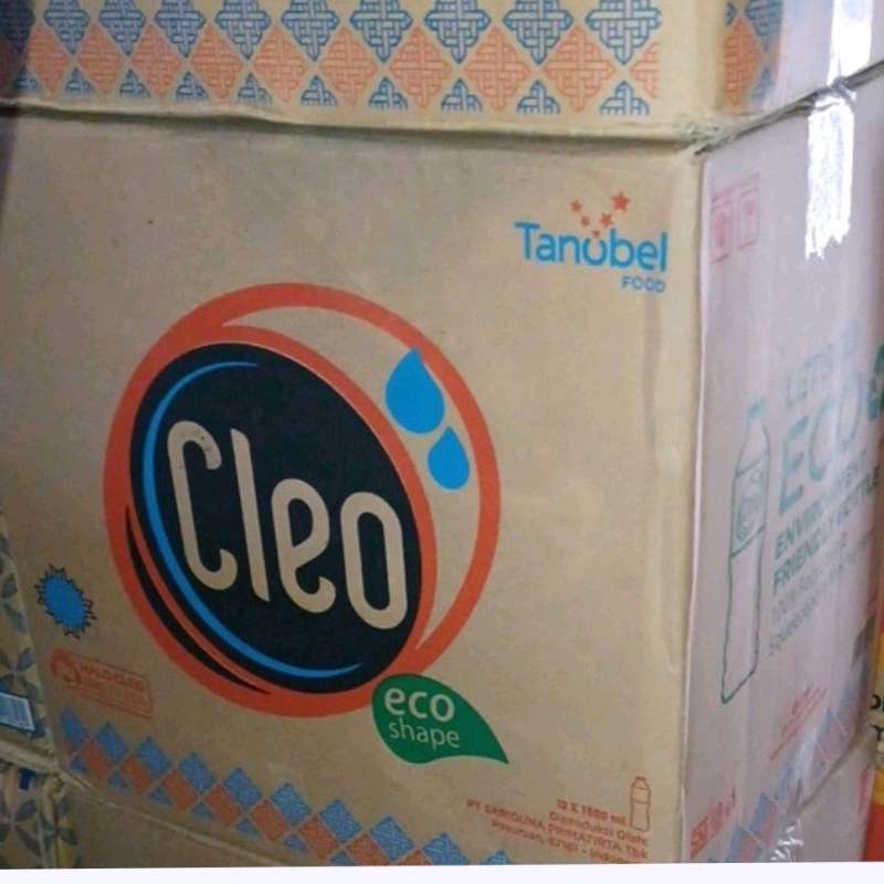 Jual ( DUS) Cleo Eco 1.5 L 1500ml ( 12 pcs ) di Seller Toko Andy ...