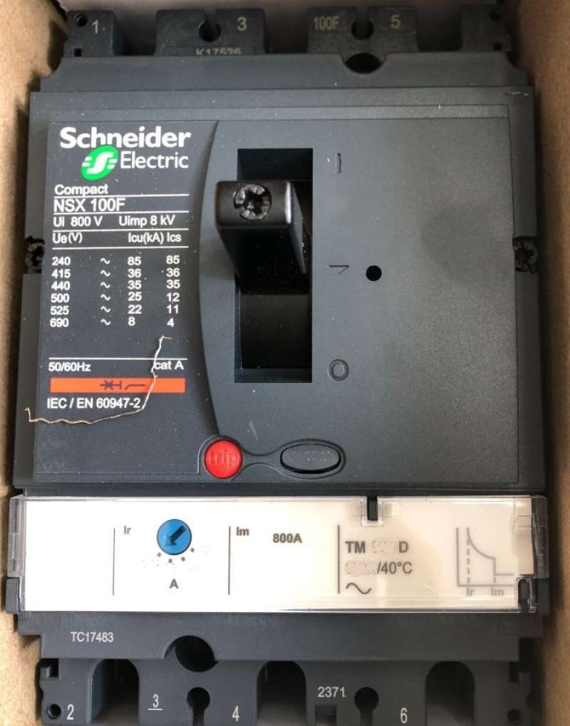 Jual SCHNEIDER MCCB NSX100F 3P 100A KHUSUS DC 36KA NSX100F33DC100 di ...