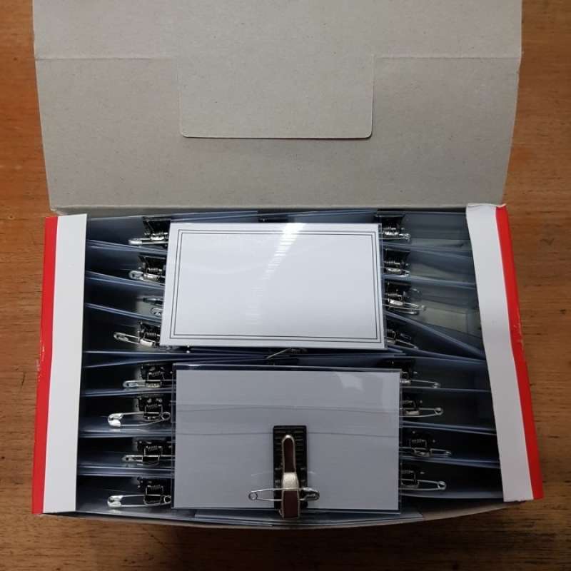 Jual Jual Name Tag Multi tebal ID badge Berkualitas di Seller MADHA ...