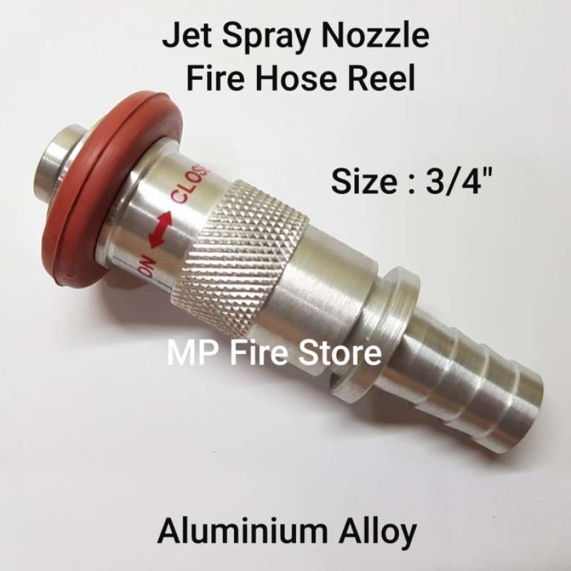 Promo Fire Jet Spray Nozzle 3/4 Hose Reel Variable Pemadam Aluminium ...