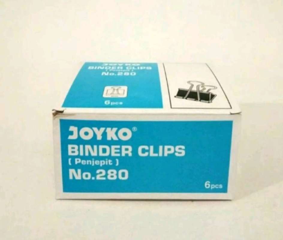 Jual Binder Clip Joyko No. 280 Hitam (box) Di Seller Javiershop - Purus ...