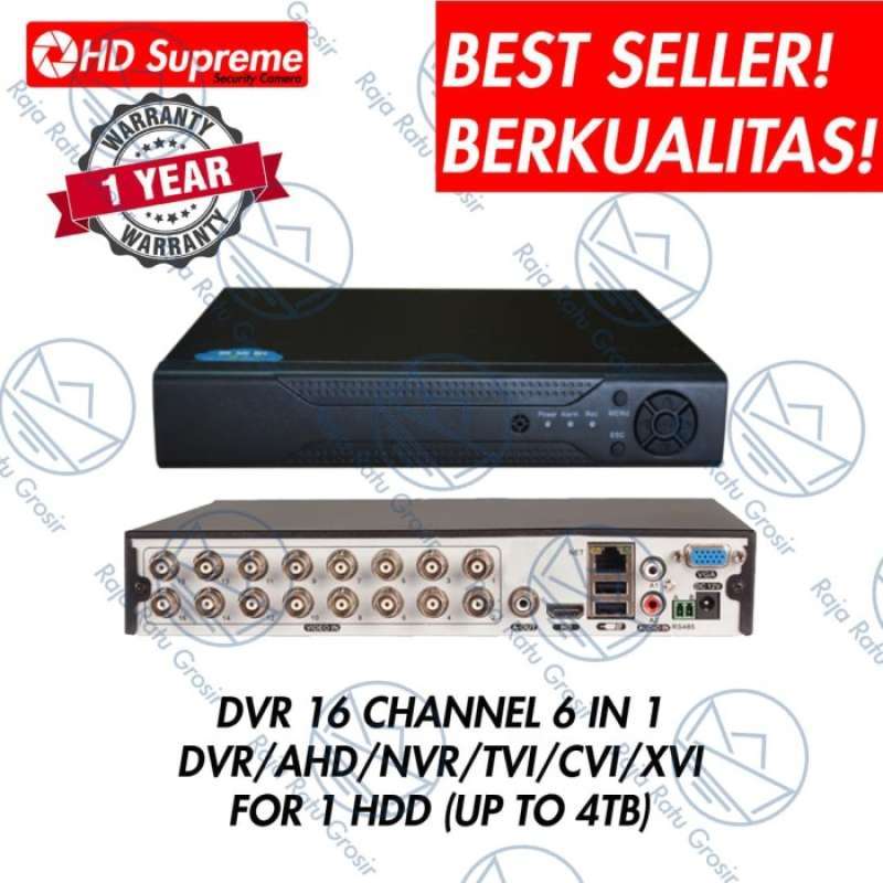Jual Tahun ini aja kak DVR 16CH RECORDER CCTV 1080p FULL PLAYBACK 16 ...