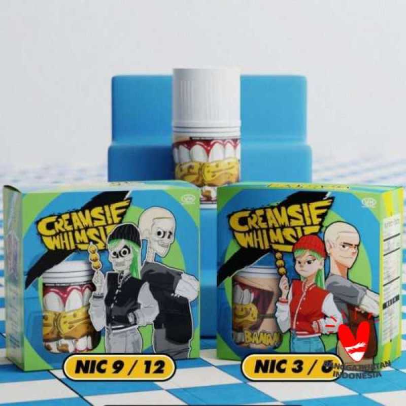 Jual Creamsie Whimsie Banana 9MG/12MG 60ML by VEM Juice x Ivan Ibrahim ...