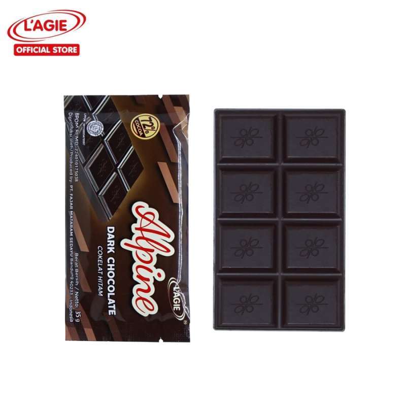 Jual Lagie Coklat Hitam Alpine Dark Chocolate 35 Gr [1 Pcs] Di Seller ...