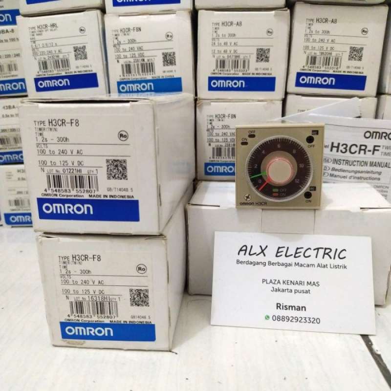 Jual Timer Omron H3Cr F8 220V 8Pin Original - Multicolor di Seller TB ...