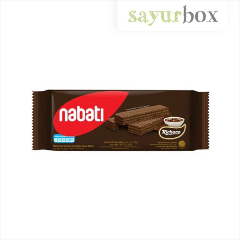 Jual Nabati Richoco Wafer Krim Cokelat 127 - 132 gram Sayurbox - JKT di Seller Sayurbox Official ...