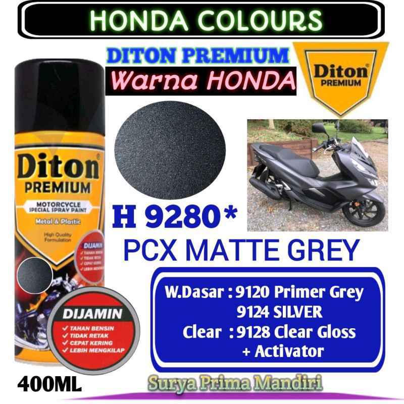 Jual H 9280* PCX MATTE GREY DITON PREMIUM PCX MATTE GREY 400cc Cat ...