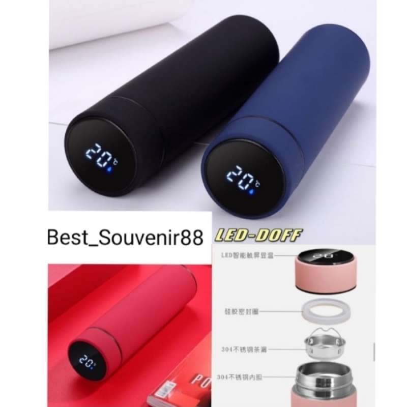 Jual Tumbler Led Doff /tumbler Suhu Doff /tumbler Stainlless Vacum ...