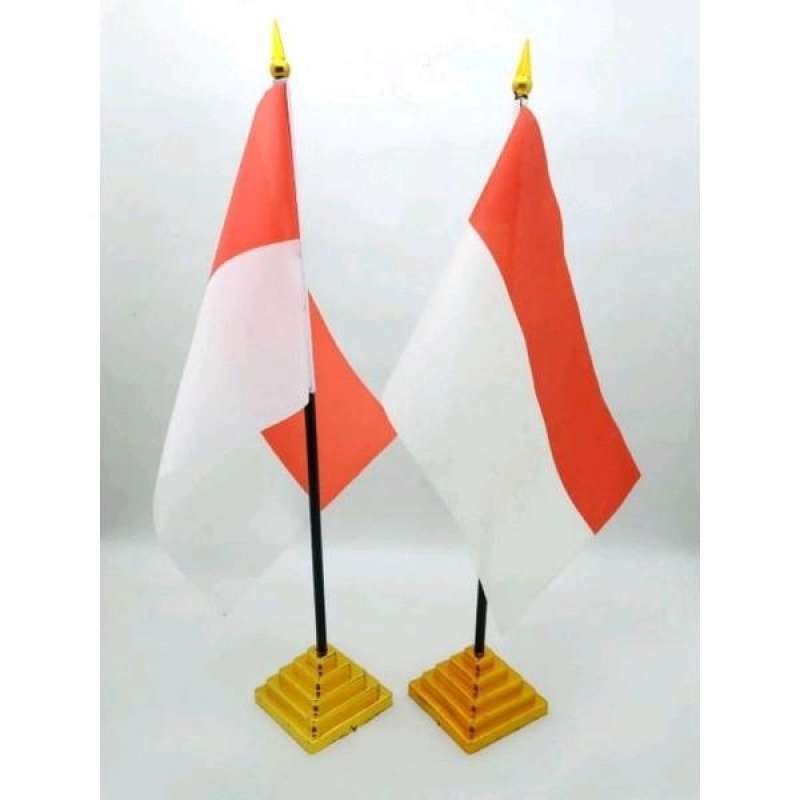 Jual Bendera Meja Bendera Merah Putih Hiasan Meja di Seller Bharata ...