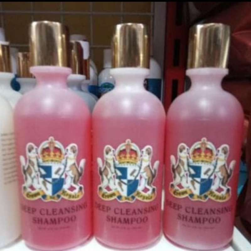 Jual Shampoo Anjing & Kucing / Crown Royal Deep Cleansing Shampoo di ...