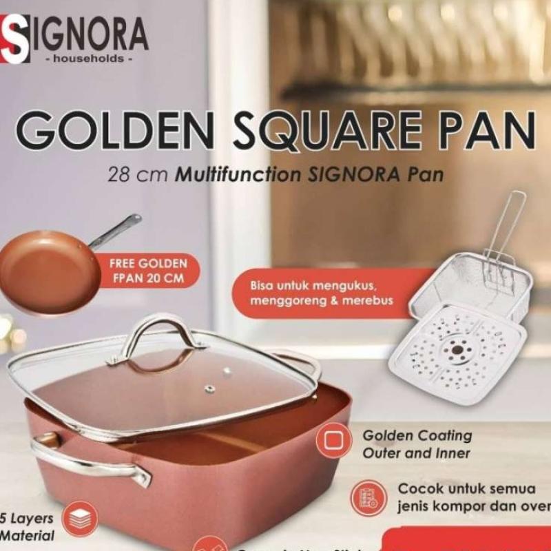 Promo GOLDEN SQUARE SIGNORA ORIGINAL+hadiah Diskon 19% di Seller Smartans - Kapuk, Kota Jakarta ...
