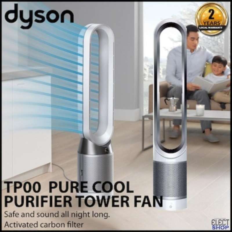 Jual DYSON PURIFIER FAN TP00 WHITE SILVER KIPAS ANGIN TANPA BALING TP 00 di Seller Mistcont ...