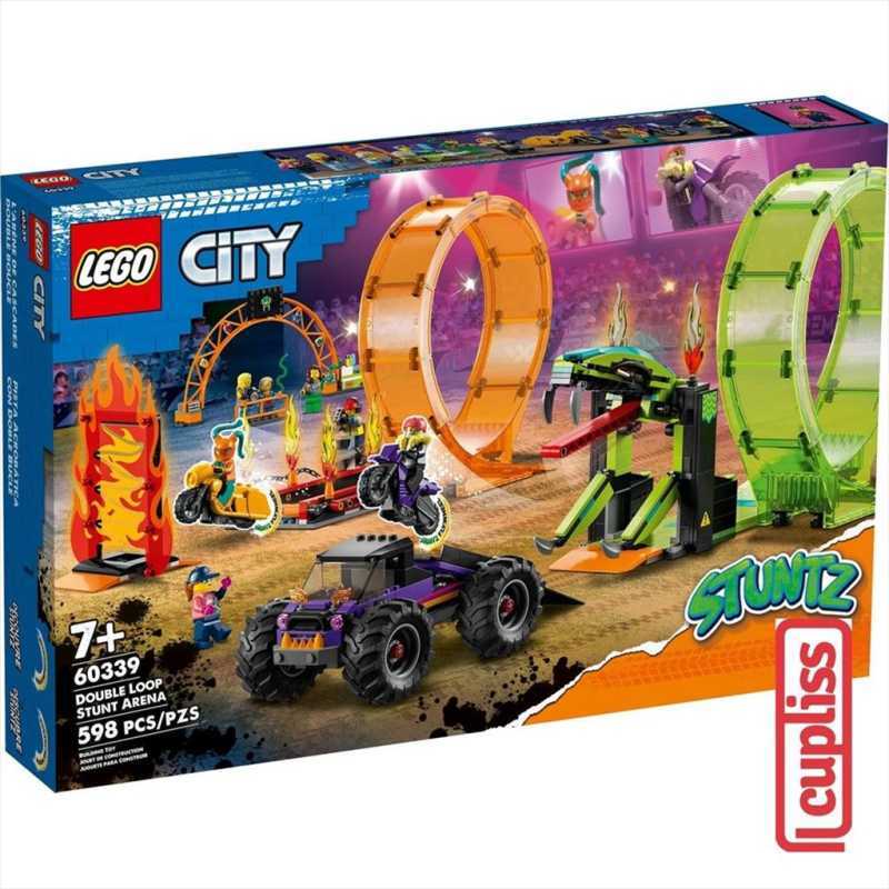 Promo LEGO City Stuntz 60339 Double Loop Stunt Arena Diskon 66% di Seller Cupliss Official Store ...