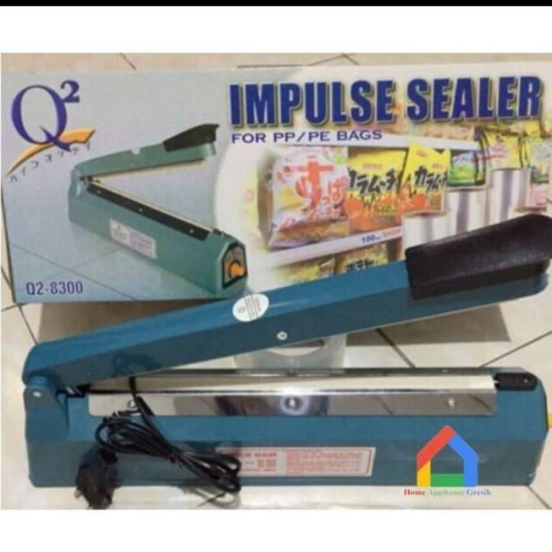 Promo Homelux Impulse Sealer PFS-300 Alat Mesin Press Plastik 30 cm ...