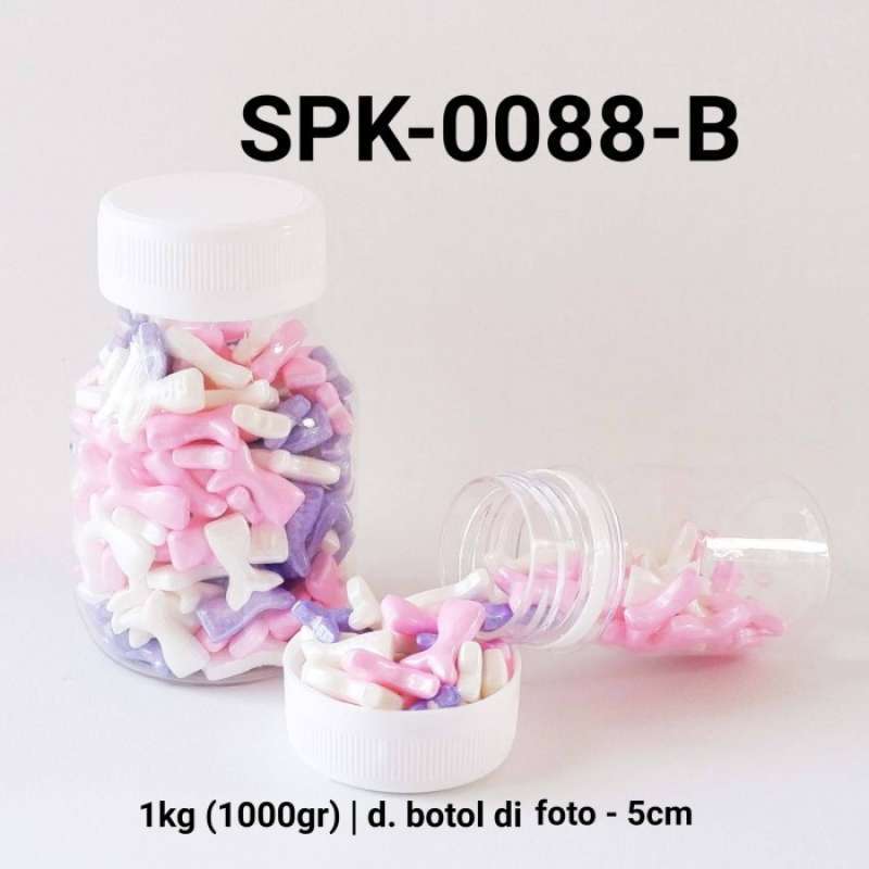 Jual GR-SPK-0088 Sprinkles sprinkle sprinkel 1kg 1 kg ekor duyung ...