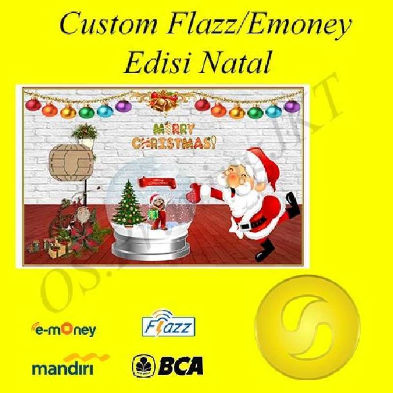 Jual Custom Kartu Flazz Bca Generasi 2 Atau Emoney/saldo 0 - Edisi ...