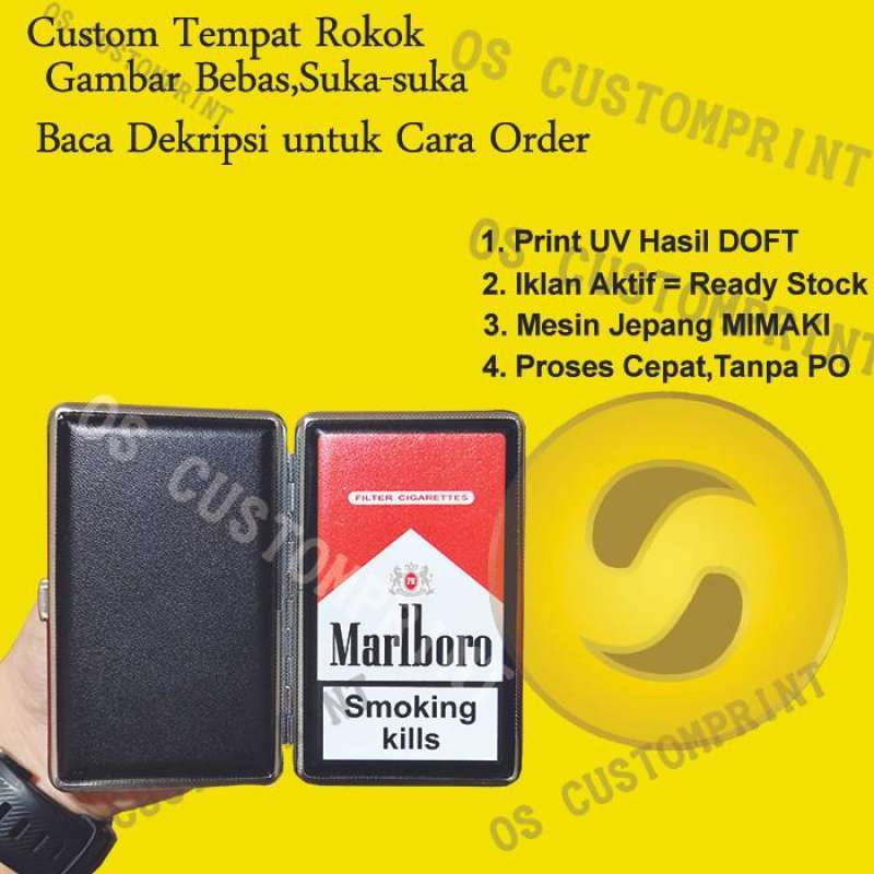 Jual Custom Kotak Rokok atau Tempat Rokok Bahan Kulit di Seller OS ...