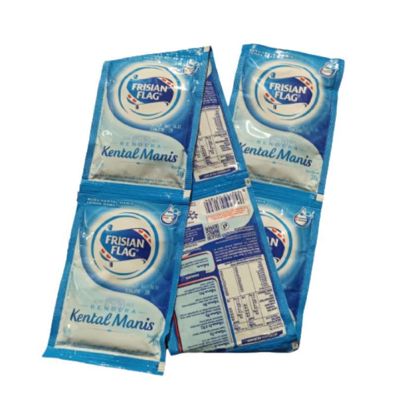 Jual WHS - Frisian Flag Susu Kental Manis Putih Sachet [1 Renceng isi 6 ...