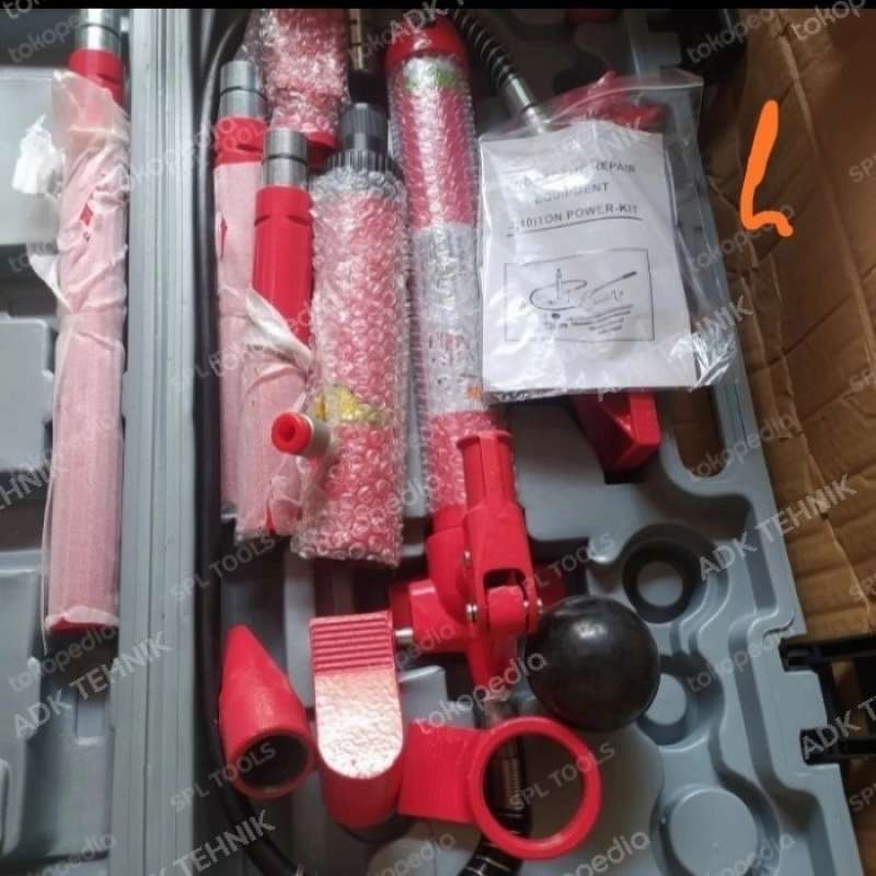 Promo (adk) ketok magic hydraulic jack repair auto body kit 10 ton OPT ...