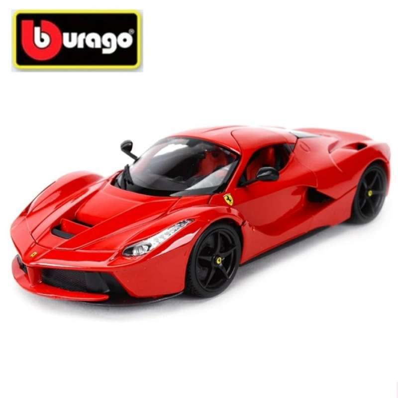Jual Bburago 1:18 Ferrari Laferrari Hitam Model Mobil 1 18 Simulasi ...