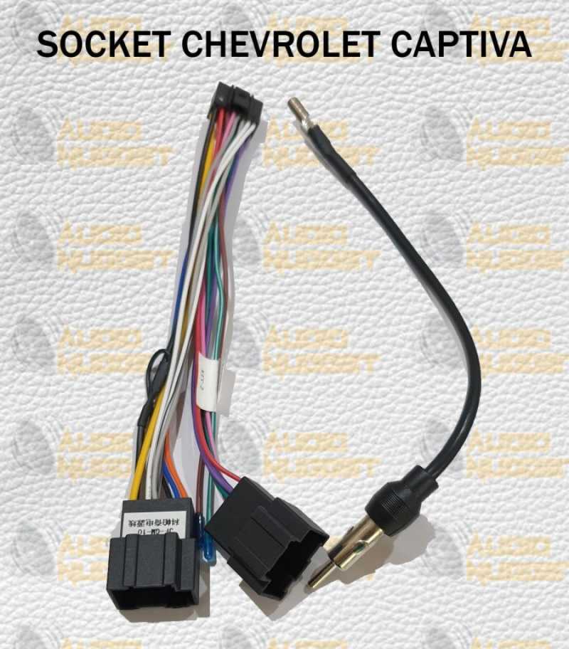 Jual Socket soket kabel harness head unit android Chevrolet Captiva di ...