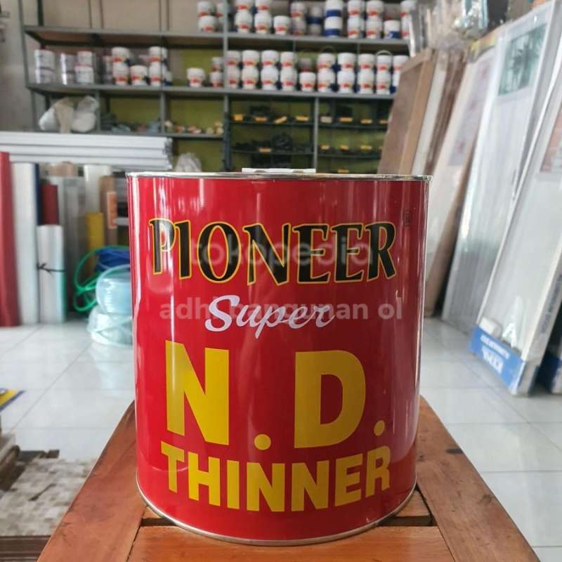 Jual Pengencer Cat Kayu dan Besi / Thinner Tiner ND Merah 5 Liter di ...