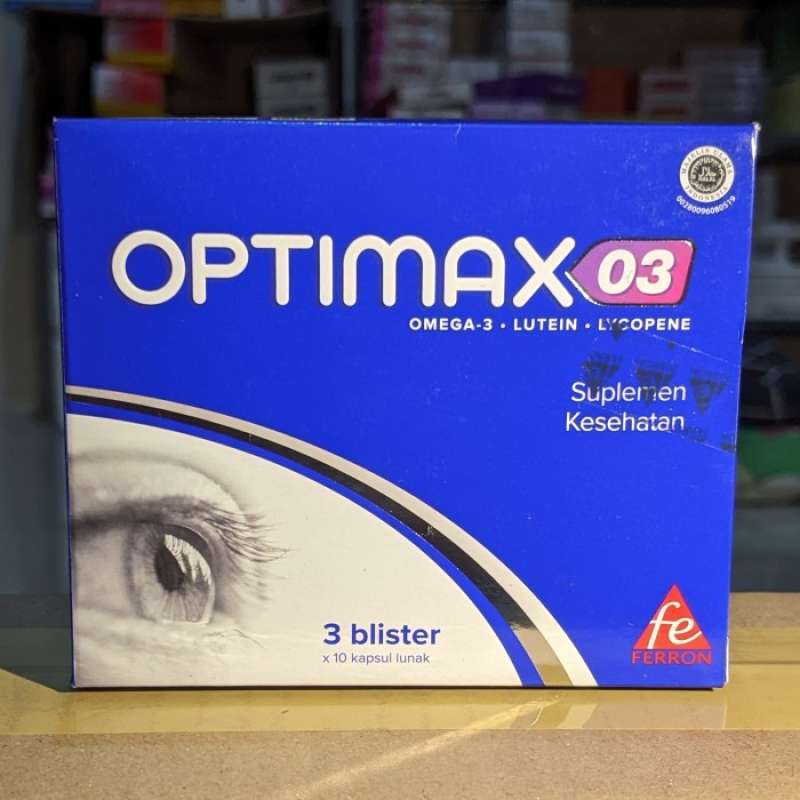 Promo Terlaris Optimax O3( Omega 3, Lutein, Lycopen ) Bok Isi 30 Soft Capsul Jangan Terlewat ...