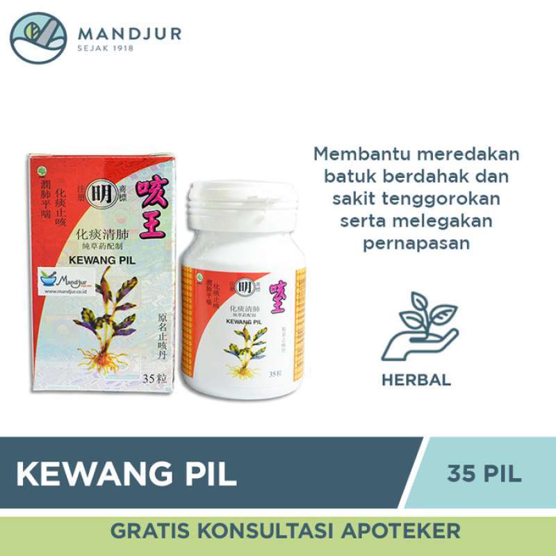 Jual Bulan ini aja kak! Kewang Pil - Meredakan Batuk Berdahak dan ...