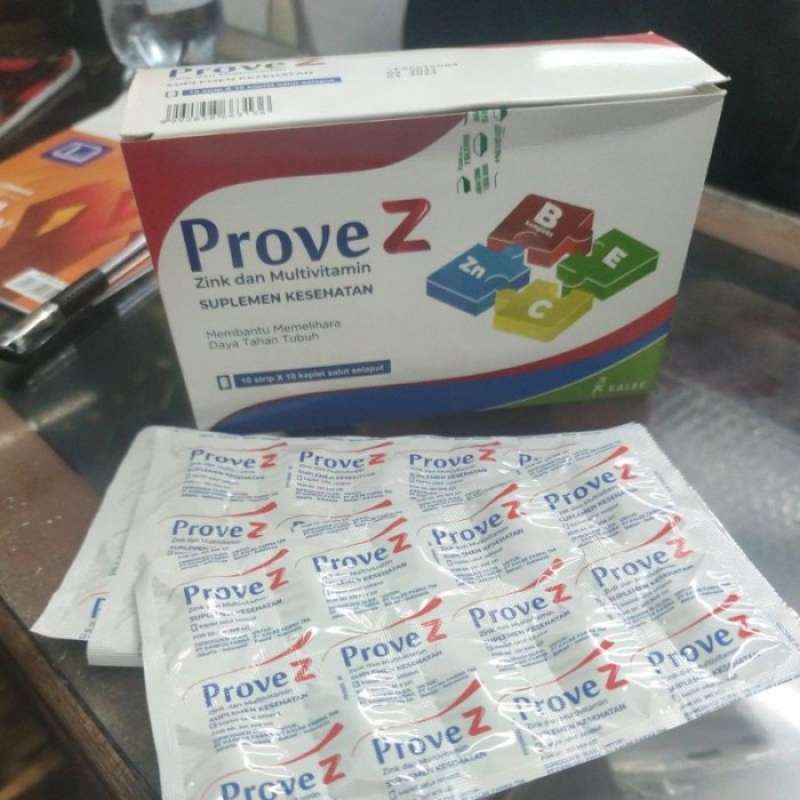 Promo Sale Prove Z Per Strip Zink Dan Multivitamin St Yuk Kak Diorder ...