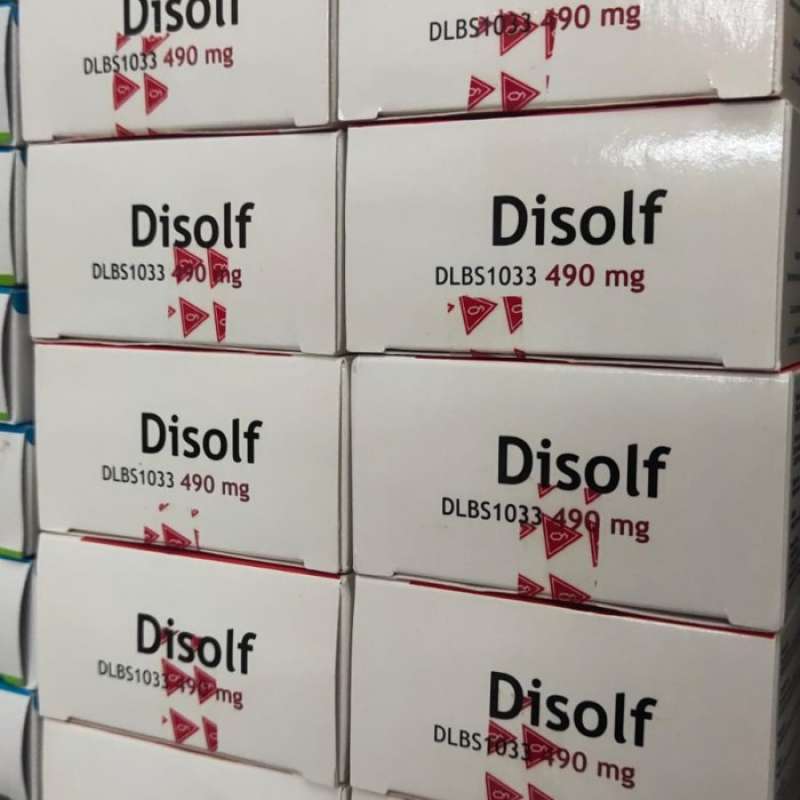Promo Disolf 490mg Box 30 Tablet Diskon 23% Di Seller Masha - Cilandak ...