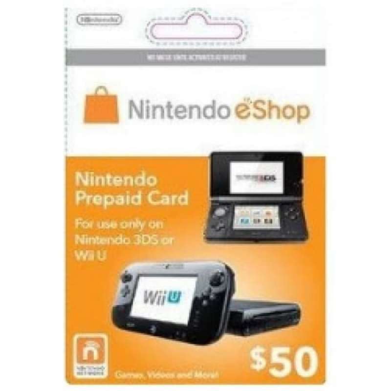 Jual Nintendo eShop Prepaid Card $50 US (digital) di Seller Silvanna ...