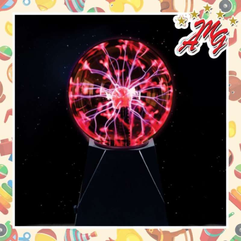 Jual Bola Sihir Plasma 5 Inchi, Magic Plasma Ball , Lampu Sihir , Ajaib ...