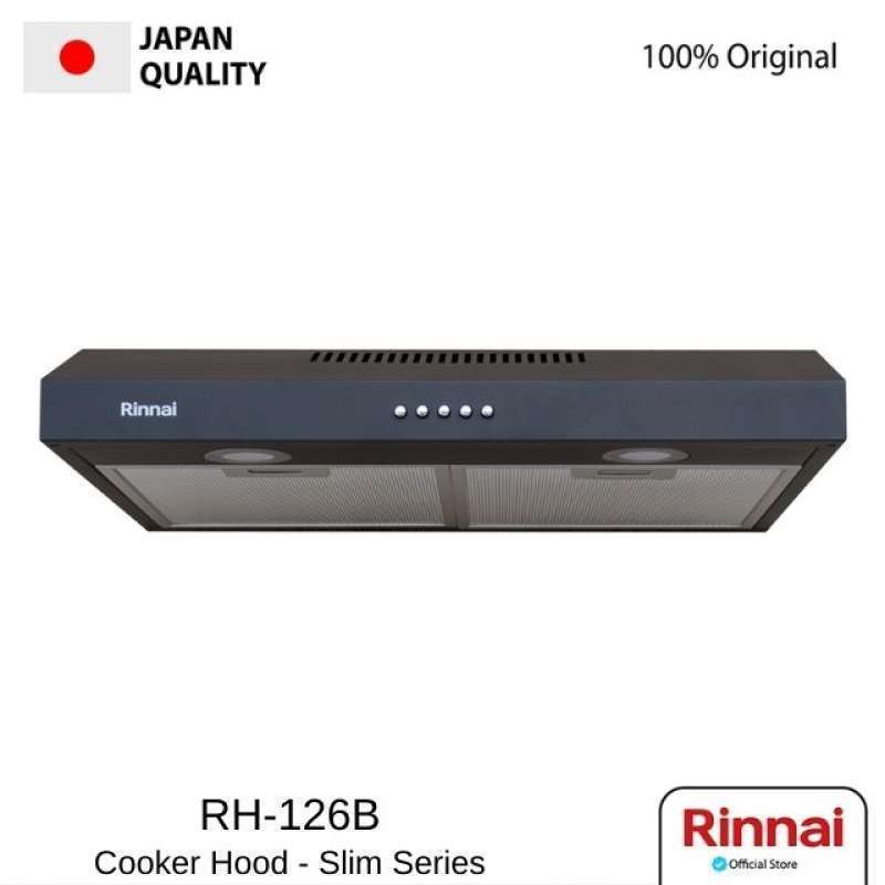 Jual Rinnai Cooker Hood Slim 60cm 74 watt - RH-126-B di Seller ...