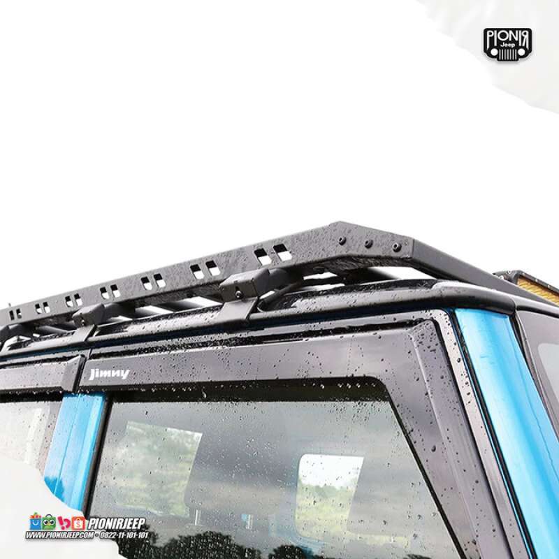 Jual Talang Air Mobil New Jimny JB74 2017+ Rain Guard Deflector Logo ...