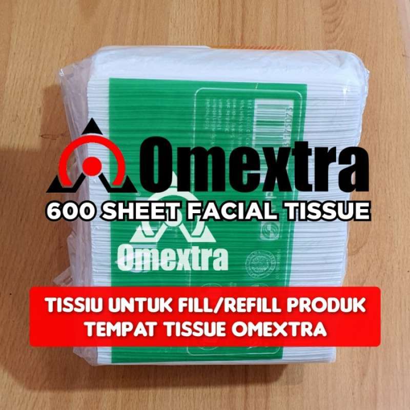 Jual Facial Tissue Refill Pack 600 Lembar Tisu untuk tempat Tissiu ...