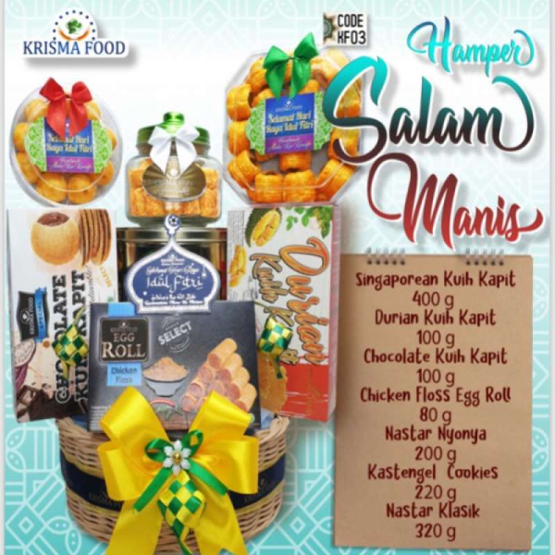 Promo Krisma Food Premium Hampers Salam Manis Diskon 15% Di Seller ...