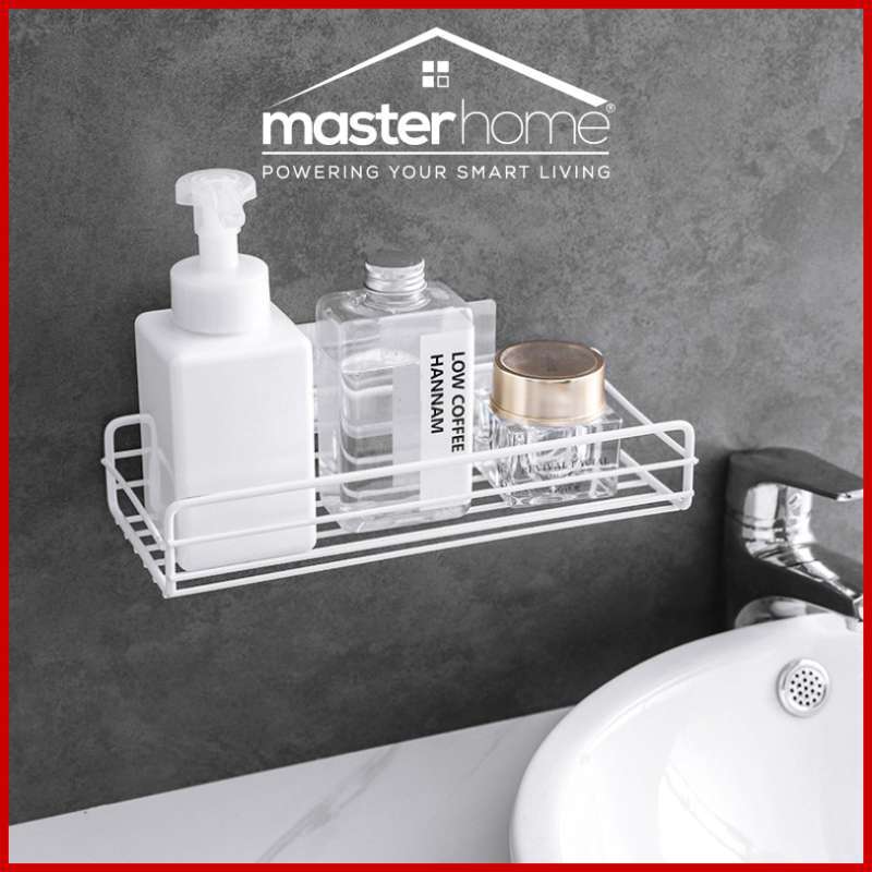 Jual Rak Sudut Kamar Mandi Tempel Dinding Keramik | Rak Dapur Besi ...