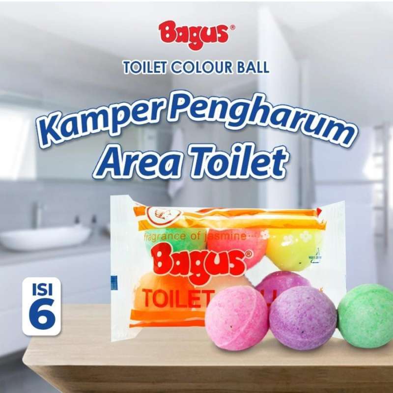 Jual Bagus Kamper Toilet Colour Ball 6 pcs di Seller Elmon Shop - Kota ...