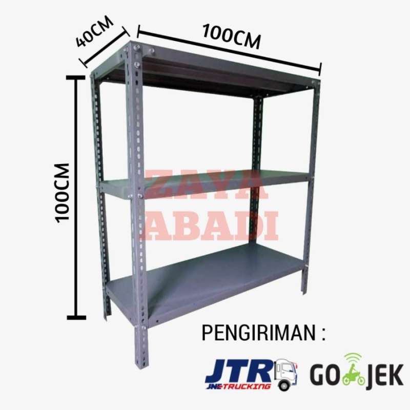 Jual Rak besi 3 susun di Seller UD.ZAYA ABADI - Pulo Gebang, Kota ...