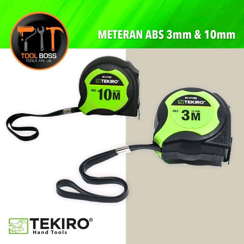 Jual TEKIRO METERAN ABS -METERAN ROLL di Seller ToolBoss - Jagakarsa ...