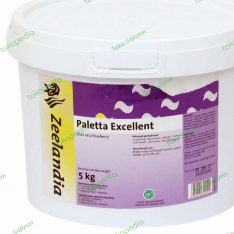 Jual zeelandia selai paletta excellent 250gr repack blueberry stroberi ...