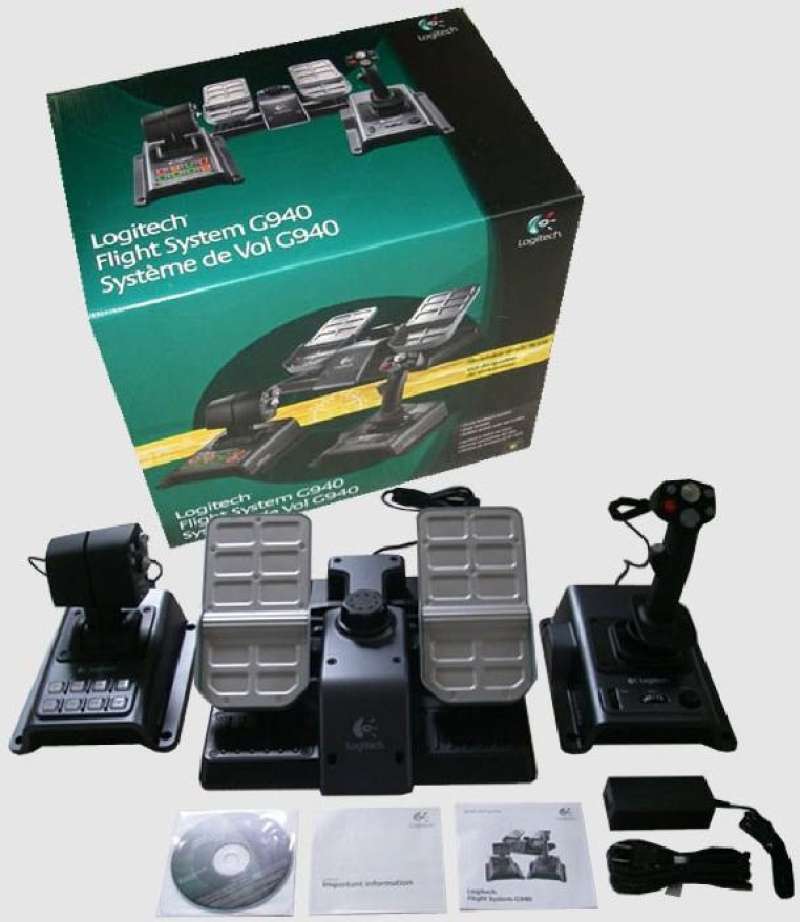 Jual Logitech G940/g 940 Flight Simulator System Di Seller Crosstech ...