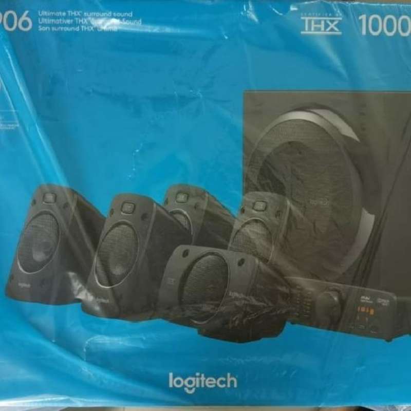Jual Logitech Z906/Logitech Z 906 5.1 Surround Sounds Speaker THX Dolby ...