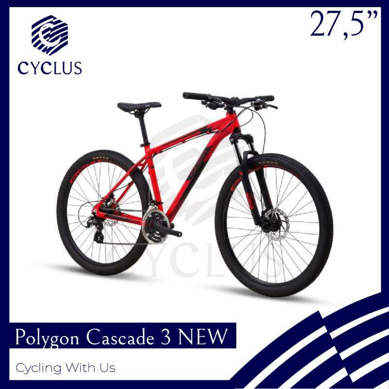 Promo Sepeda Gunung Mtb Polygon Cascade 3 Terbaru New 27,5 Inch Anak ...