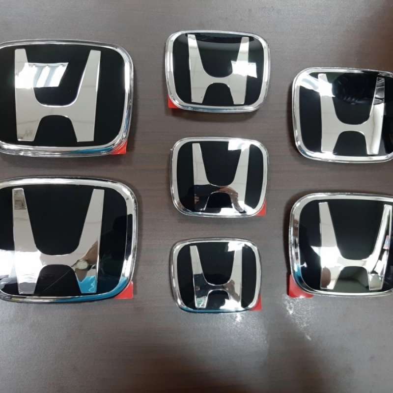 Promo Emblem mobil Honda black crum Diskon 14% di Seller Juniperr Shop ...