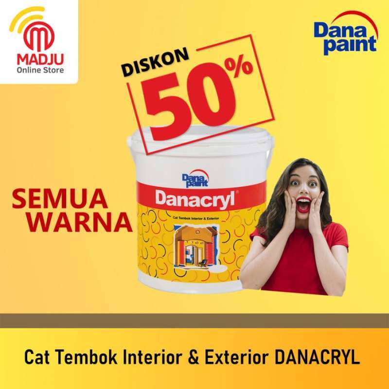 Jual Cat Tembok Danapaint Exterior 💯 Harga Murah & Kualitas Terbaik ...