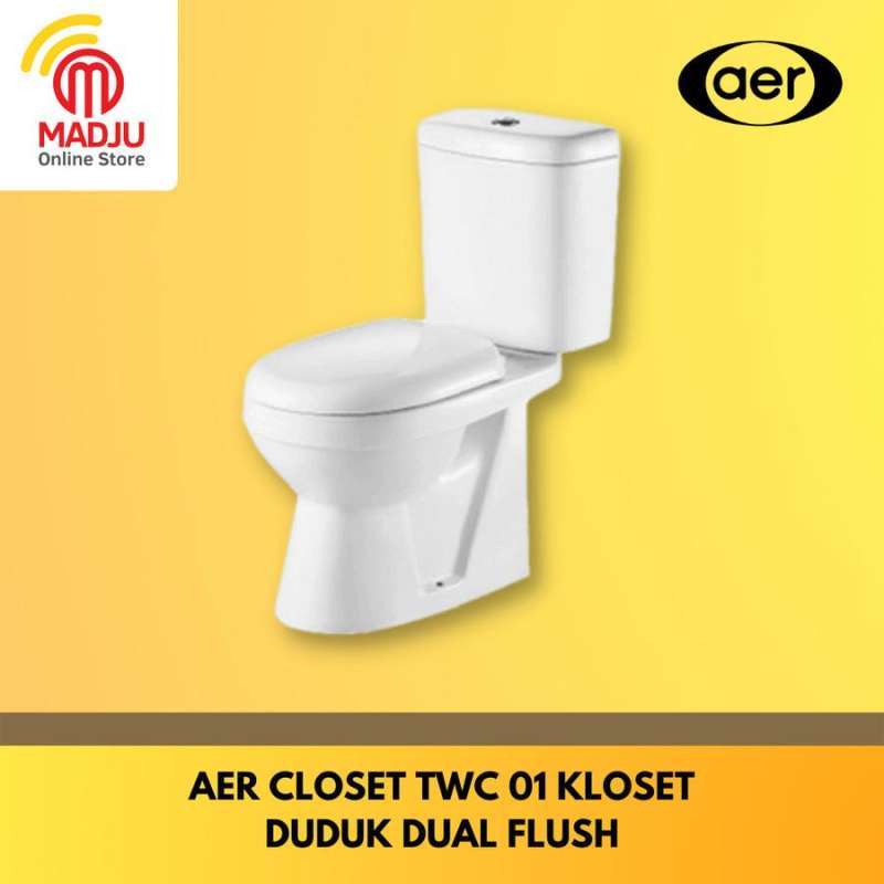 Jual Aer Closet Twc 01 Kloset Duduk Dual Flush Di Seller Toko Madju ...