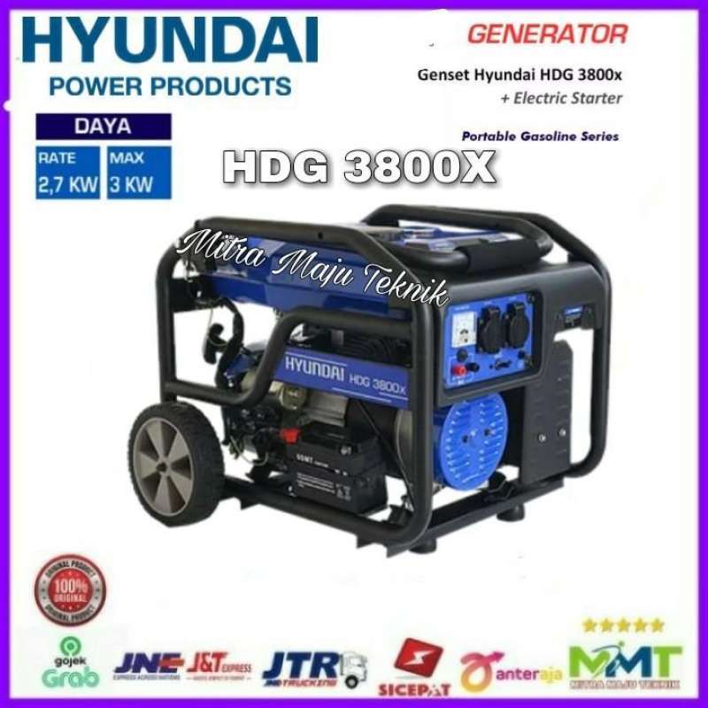 Jual Hyundai Hdg 3800x Genset Generator Bensin Di Seller Mitra Maju ...
