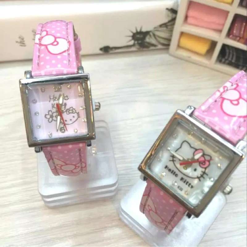 Promo Jam Anak Hello Kitty Kotak Diskon 10% Di Seller Airisa Store ...