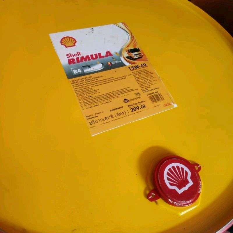 Jual Shell Rimula R4X 15W40 API CI-4/SL Repack Dari Drum - 1300ml di ...